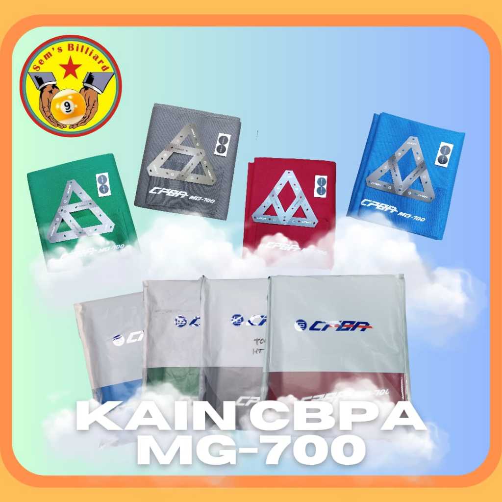 Jual Kain Meja Billiard 9 ft CPBA MG 700 - meja billiard - meja biliard ...