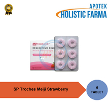 Jual SP Troches Meiji Strawberry 6 Tablet | Shopee Indonesia