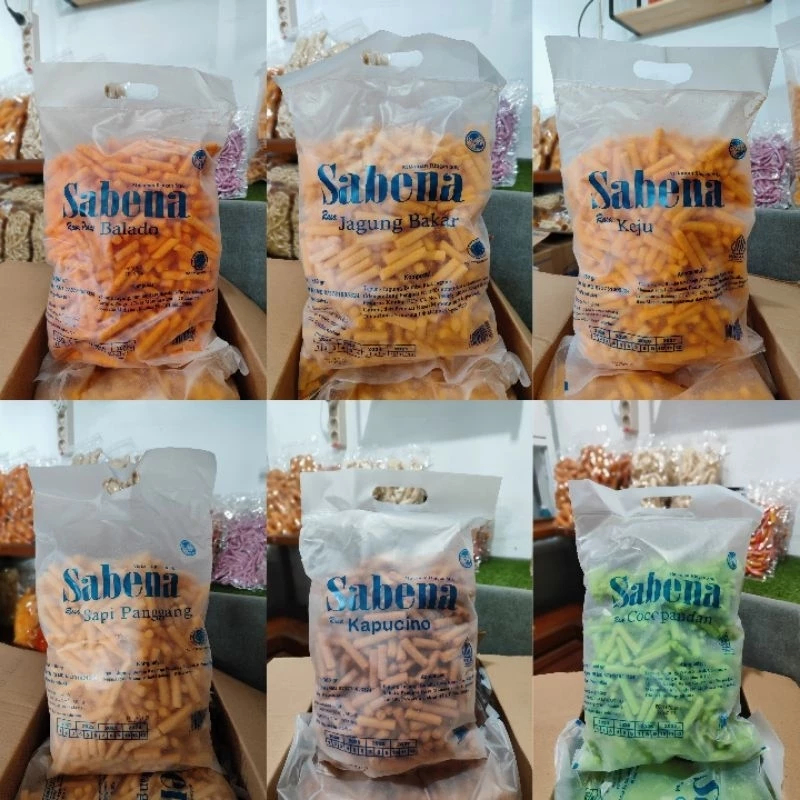 Jual Sabena Snack Stick Aneka Rasa 360g Chiki Makaran Ringan | Shopee ...