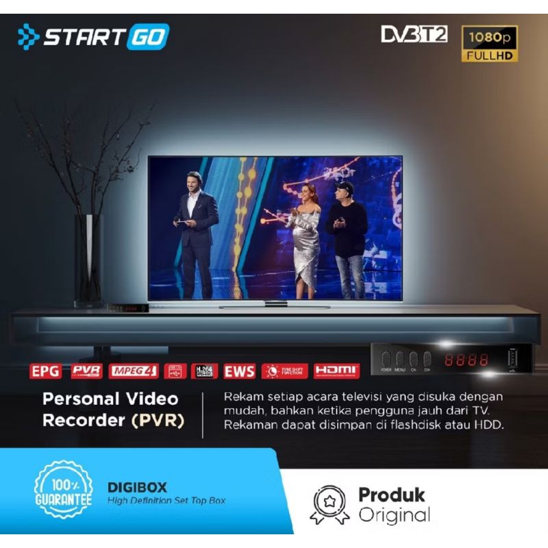 Jual STB TV Box Terestrial DVB T2 set top Box Advan DigiTV | Shopee ...