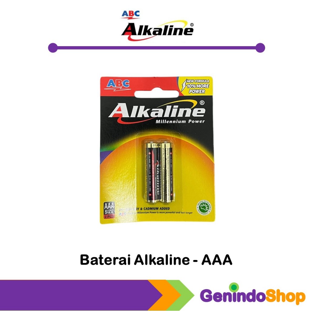 Jual Batu Baterai ABC Alkaline AAA (A3) | Shopee Indonesia