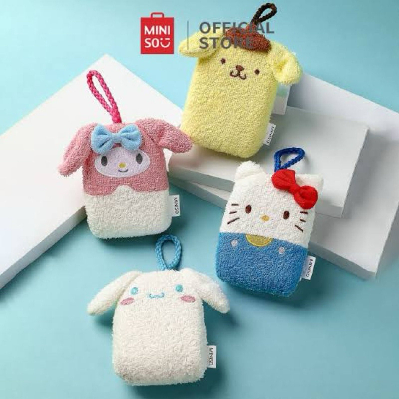 Jual Miniso Sanrio Characters Shower Sponge/Miniso Spons Mandi | Shopee ...