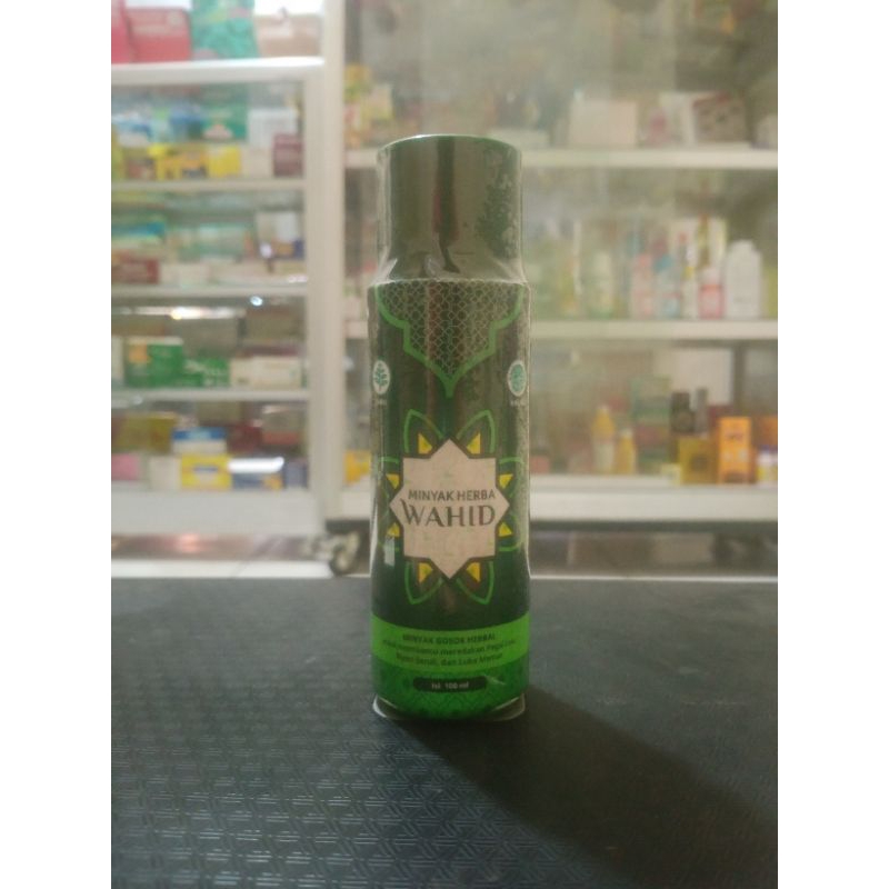 Jual Minyak Gosok Herbal - Minyak Herba Wahid 100 ml - Membantu Meredakan Pegal Linu, Nyeri ...