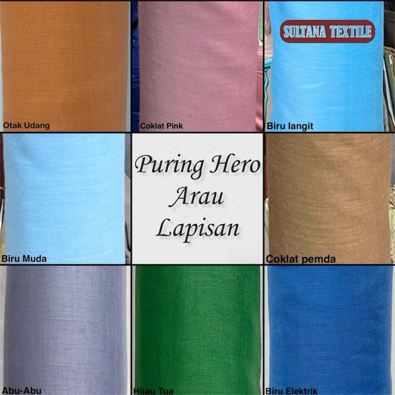 Jual Kain Furing Arau Hero Erow Erro Ero Arrow Puring Furring Puring ...