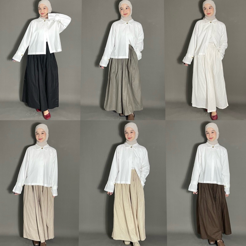 Jual MAXI Rosie Skirt ByNeeth (Untuk TB 160-170cm) - Rok linen - Rok ...