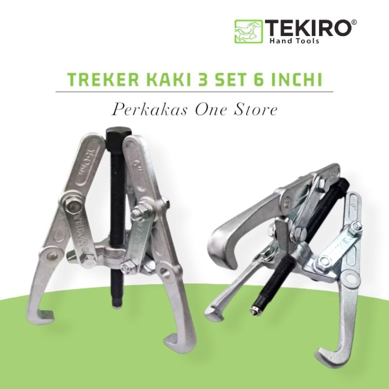 Jual TEKIRO Treker 3 Kaki 6" Inch - Gear Puller 3 Jaw Tracker, alat ...