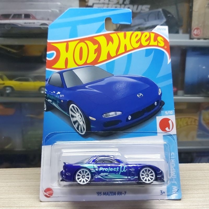 Jual HOT WHEELS 95 MAZDA RX 7 BLUE 2024 | Shopee Indonesia