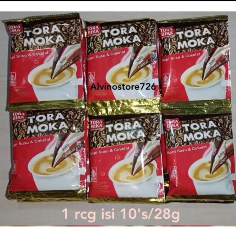 Jual TORABIKA TORA MOKA KOPI SUSU 10pcs x 28gr | Shopee Indonesia