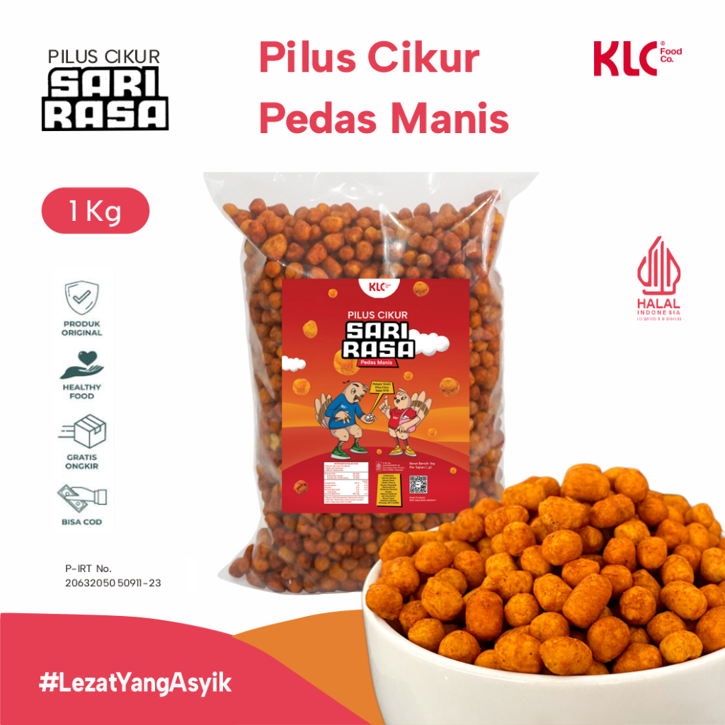 Jual Pilus Cikur / Kencur Pedas Manis 1kg Sari Rasa Pedas Manis KLC ...
