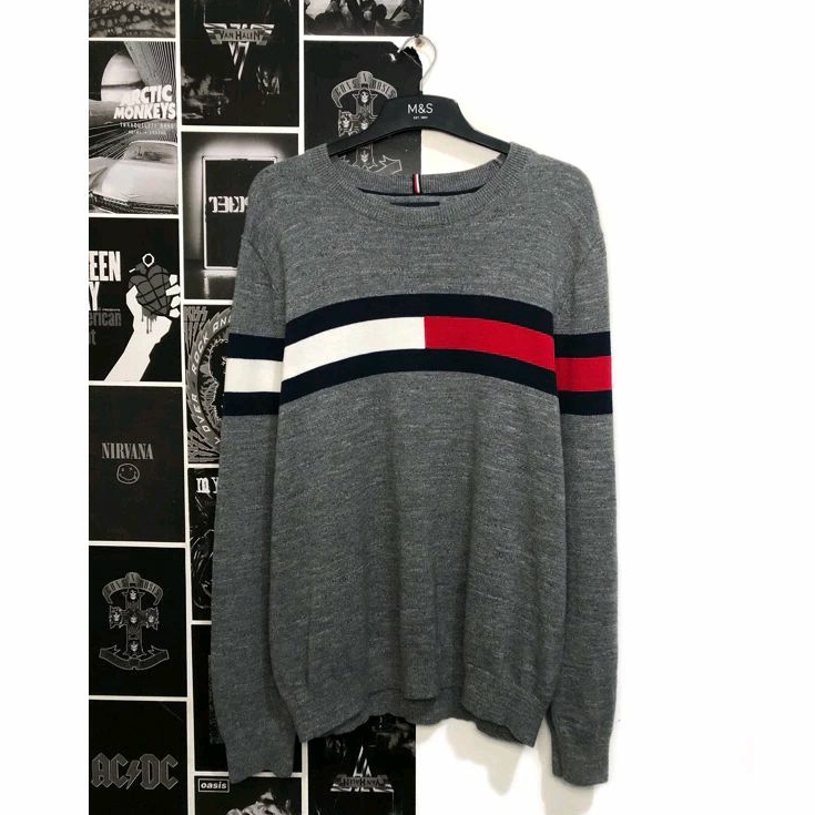Jual Crewneck Rajut Tommy Hilfiger | Shopee Indonesia