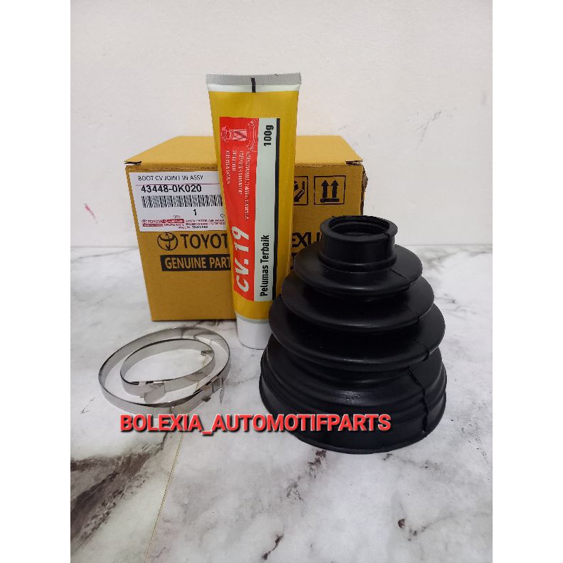 Jual Karet as roda depan dalam karet boot cv joint in assy hilux fortuner 43448-0K020 | Shopee ...