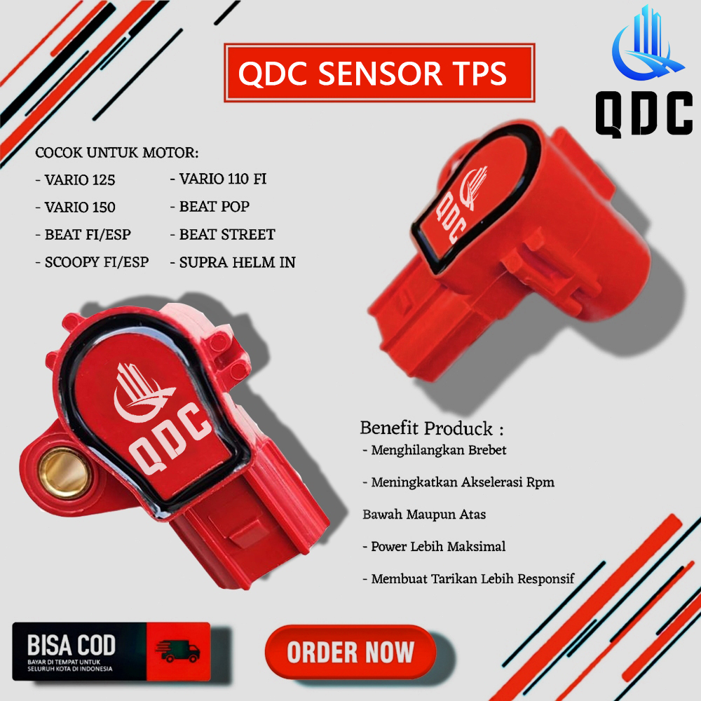 Jual QDC SENSOR TPS RACING BEAT VARIO 110 125 150 160 SCOOPY FI SCOOPY ESP GENIO SONIC BEAT FI ...