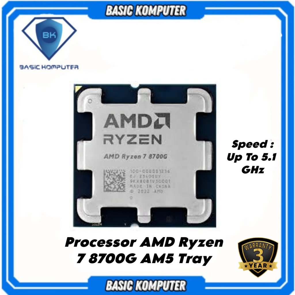 Jual Processor AMD Ryzen 7 8700G 4.2GHz TRAY Socket AM5 | Shopee Indonesia