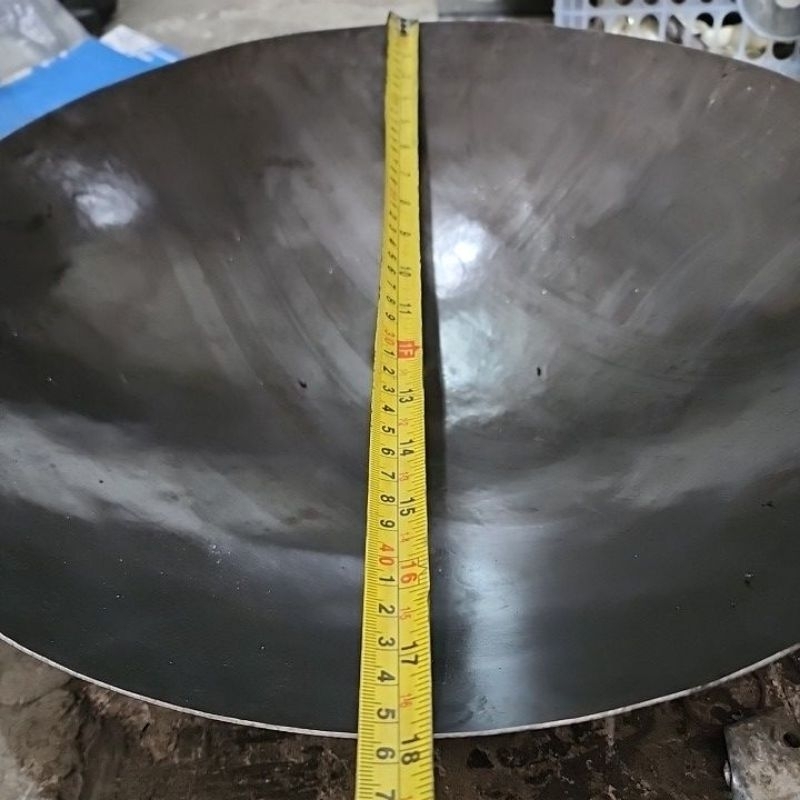 Jual kuali plat besi hitam untuk restoran cah seafood wajan kenceng ...