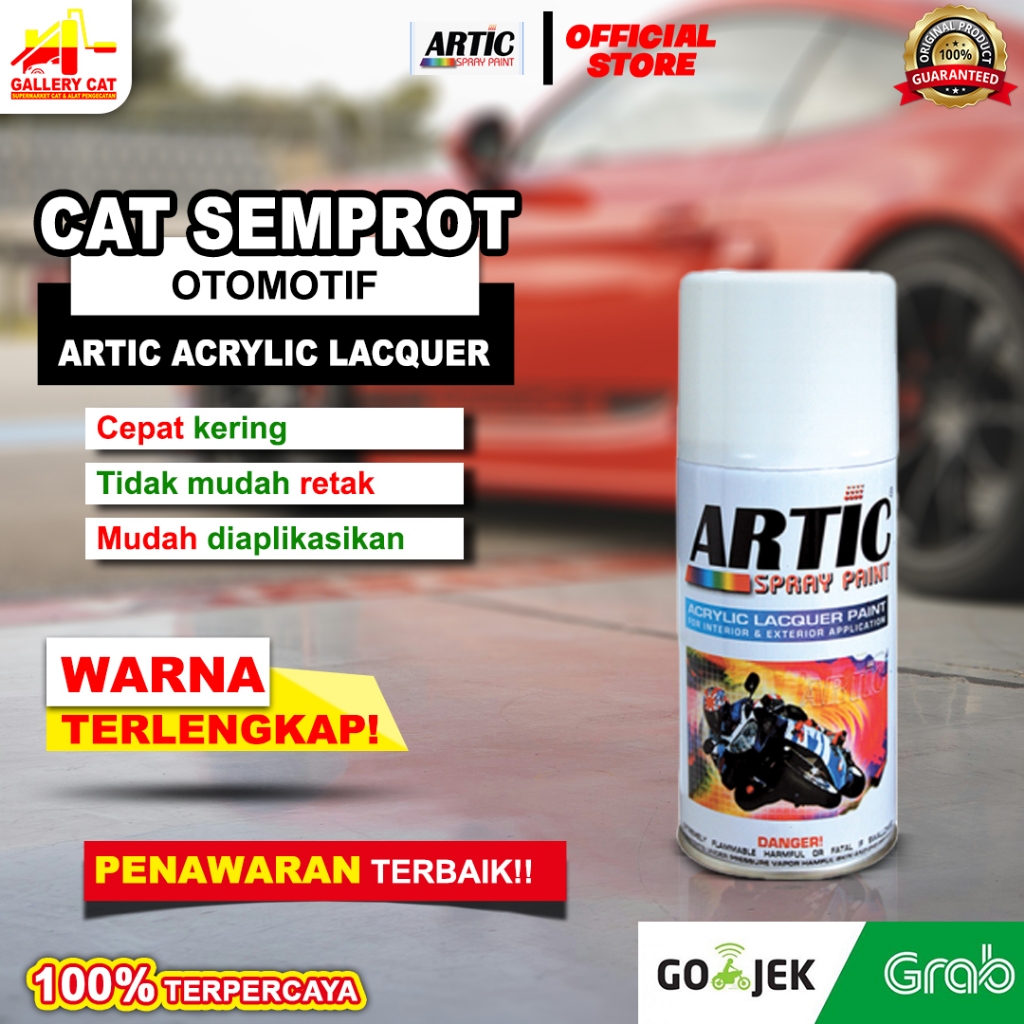 Jual CAT SEMPROT ARTIC 300cc WARNA STANDARD | Shopee Indonesia
