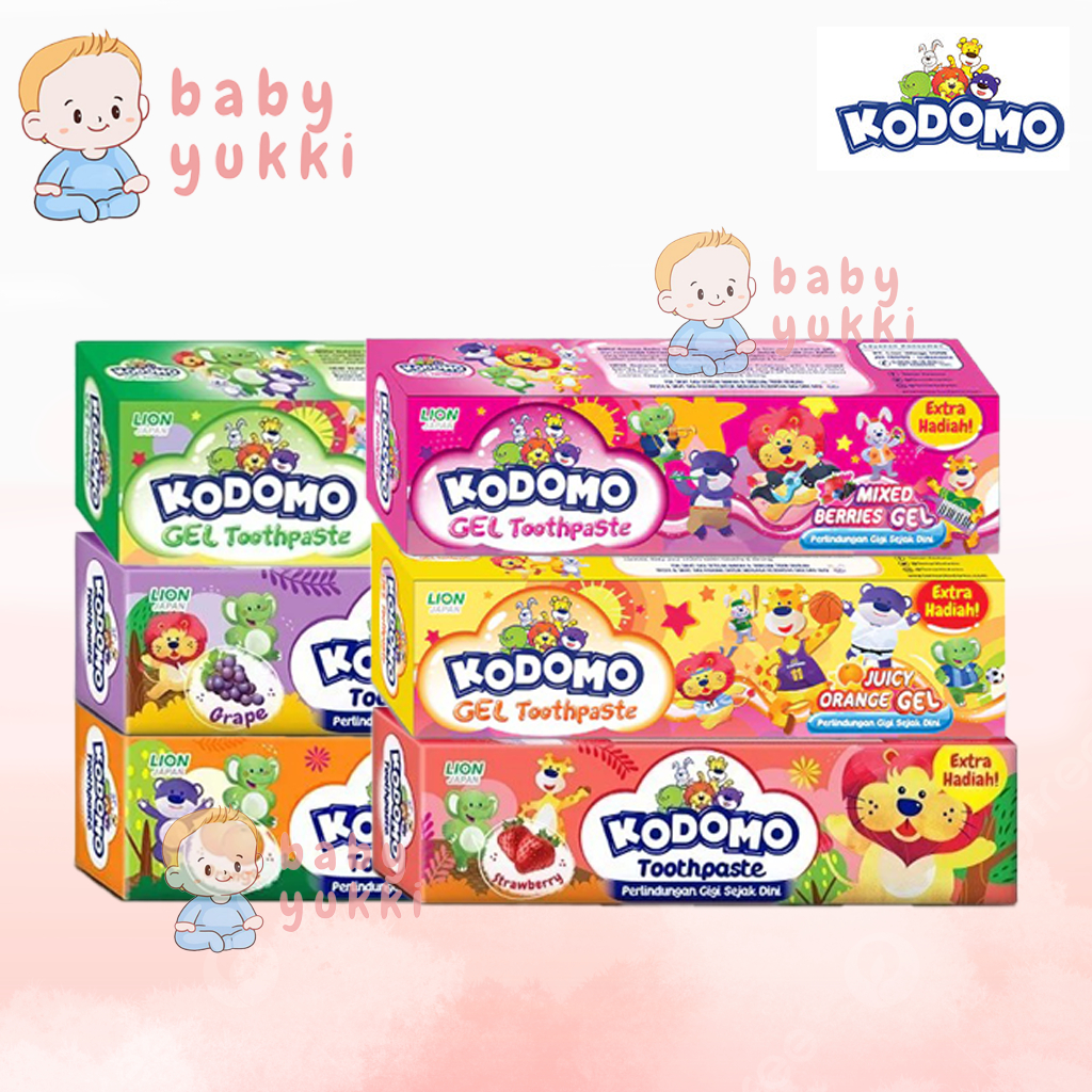 Jual KODOMO Toothpaste | Gel Toothpaste | Kids 6+ Toothpaste | Pasta ...