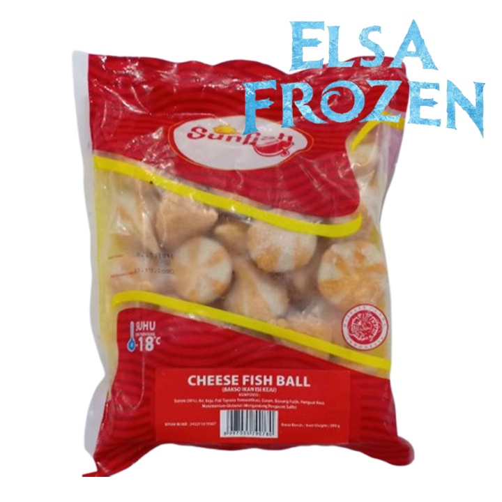 Jual SUNFISH CHEESE DUMPLING ATAU CHEESE BALL 500GR / IKAN OLAHAN ISI ...