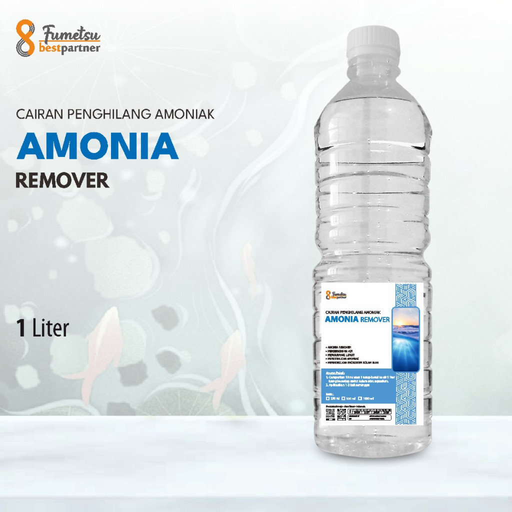 Jual Amonia Removal Kemasan 1 Liter Pet / Cairan Penghilang Amoniak Kemasan 1 Liter Pet | Shopee ...