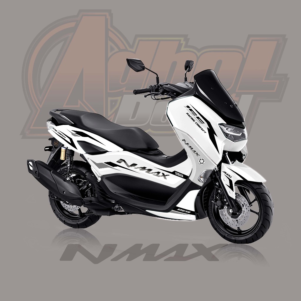 Jual Decal sticker Nmax 155 new | stiker decal nmax terbaru 2019/2020 ...