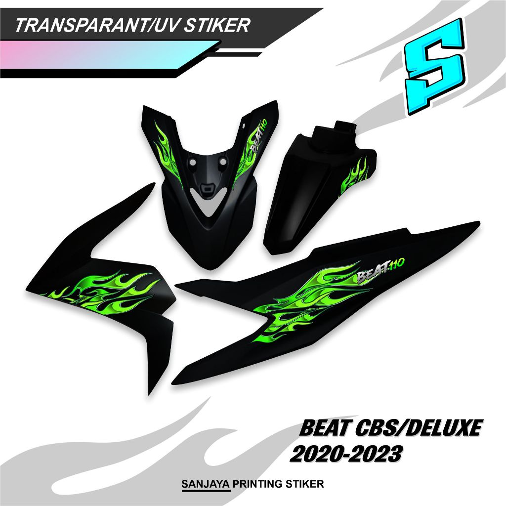Jual STIKER TRANSPARAN HONDA BEAT DELUXE BEAT CBS BEAT STREEET 2020 ...