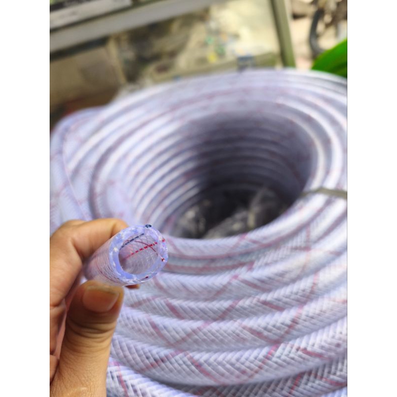 Jual Selang Air Serat Tebal Benang Hiprex 1/2inch 5/8in 3/4" 1 inch ...