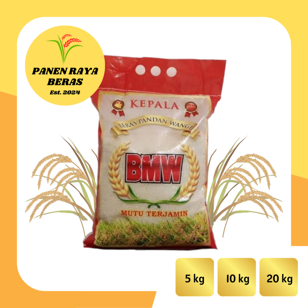 Jual Beras BMW Premium 5kg 10kg 20kg | Shopee Indonesia