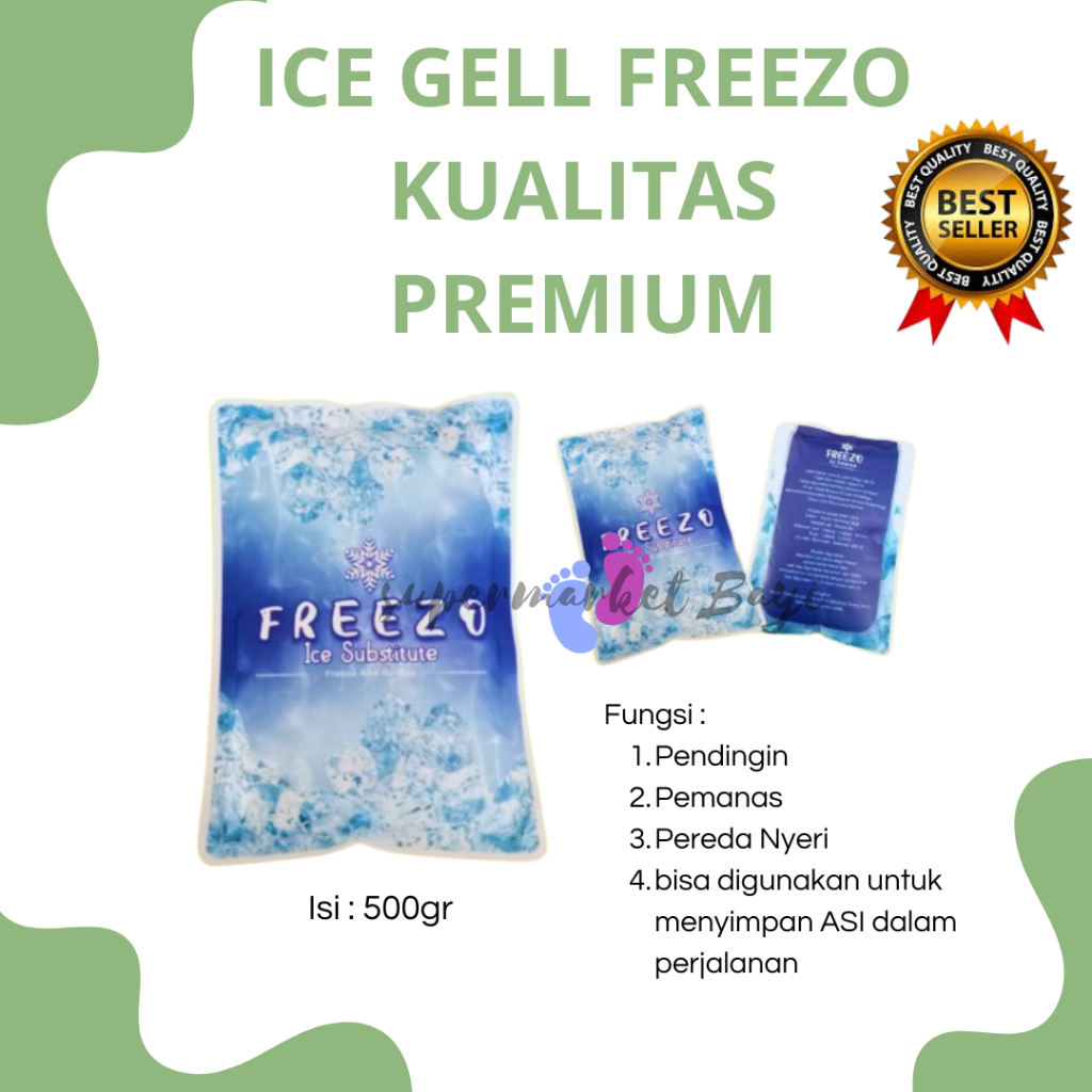 Jual FREEZO Kualitas Premium / Ice Gel Kualitas Premium / Ice Gel Besar ...