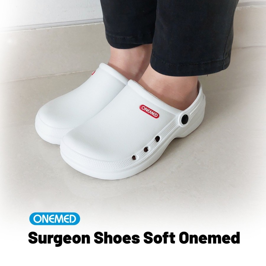 Jual ONEMED - Sepatu Sandal Tenaga Medis SURGEON SHOES Soft Anti Air ...