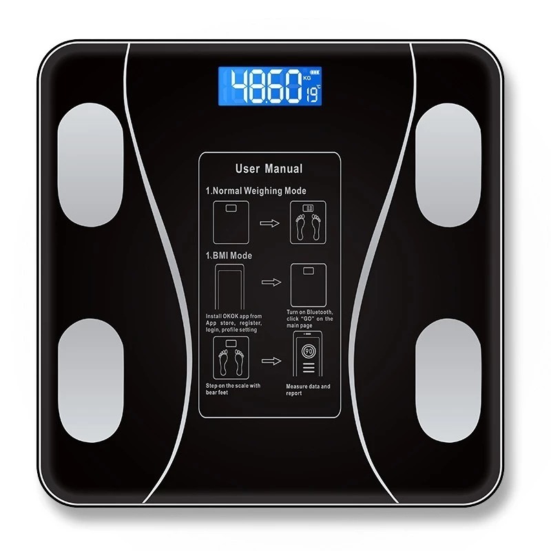 Jual TIMBANGAN BADAN DIGITAL BODY FAT BMI MONITOR / DIGITAL SMART SCALE ...