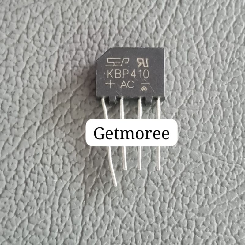 Jual Dioda Bridge 4a KBP410 Diode Sisir 1000v Penyearah Jembatan KBP ...