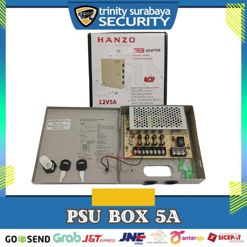 Jual [ LIVE ] PSU 12V 5A BOX - POWER SUPPLY BOX | Shopee Indonesia