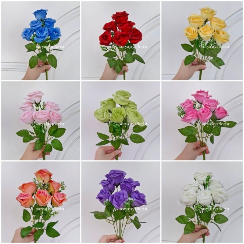 Jual Bunga Kuncup Tropis SJ / Bunga Artificial / Bunga Dekorasi / Bunga ...