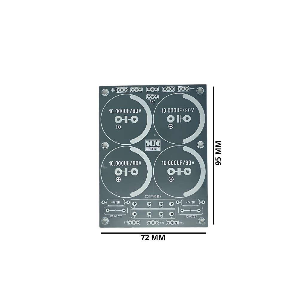 Jual Pcb psu 4 elco pcb kapasitor bank | Shopee Indonesia