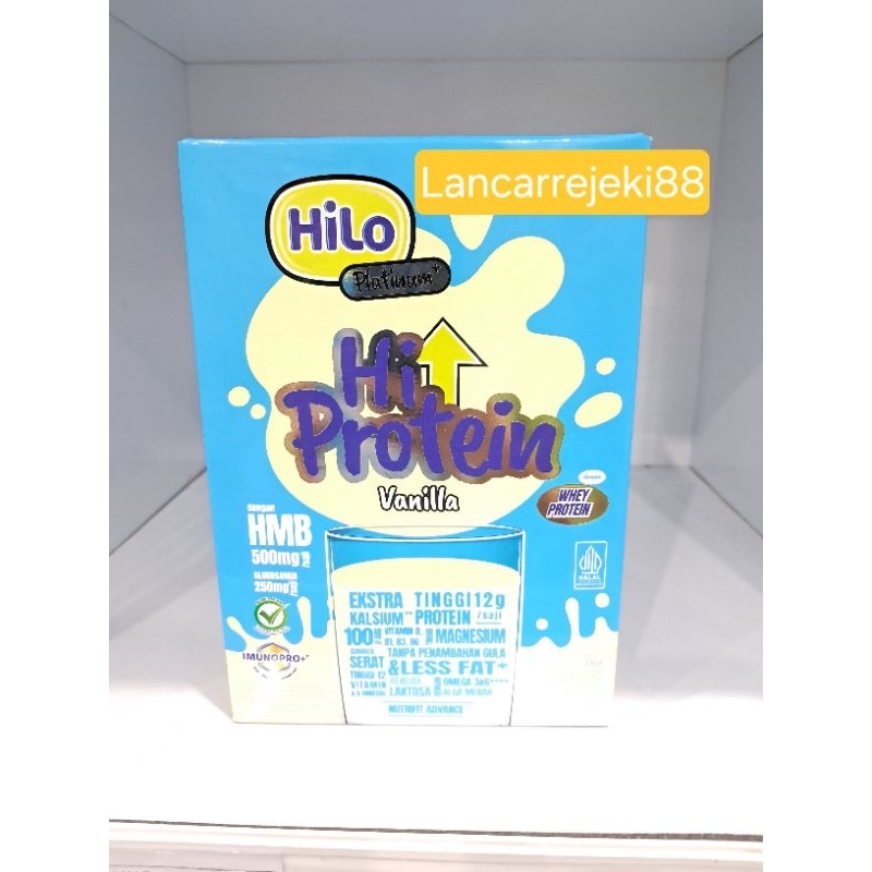 Jual HiLo Platinum + HMB 8 Sachet - Susu Tinggi Protein | Shopee Indonesia