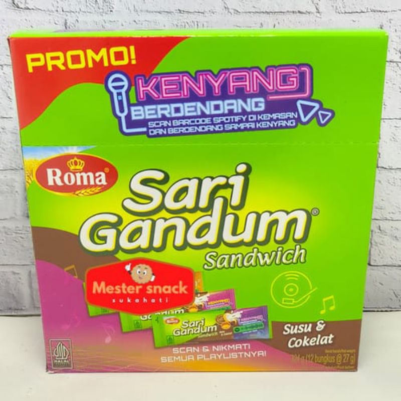 Jual Roma sari gandum 1box/ 12pcs | Shopee Indonesia