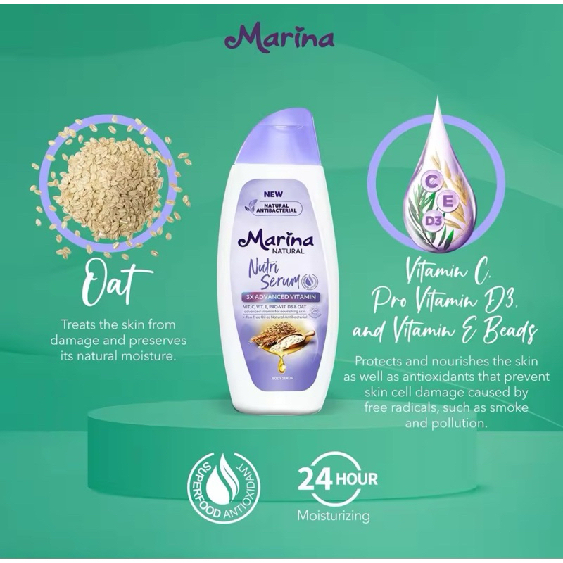 Jual MARINA NUTRI SERUM 3x ADVANCED VITAMIN 185ML | Shopee Indonesia