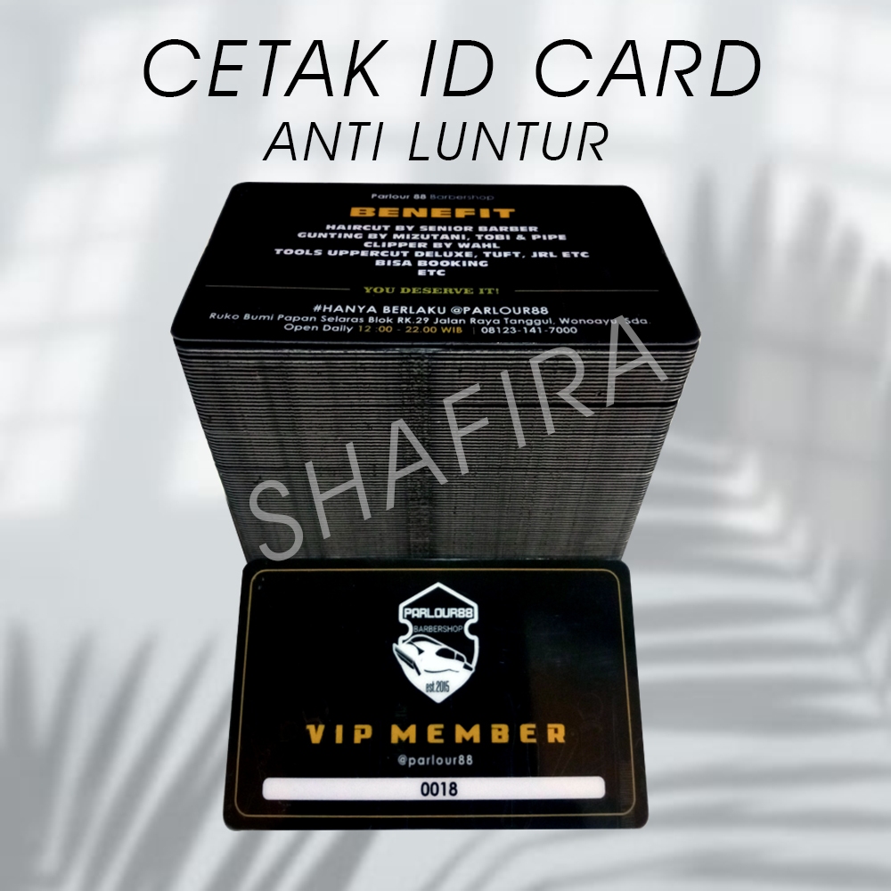 Jual Cetak Id Card Bahan PVC, Kartu Pelajar, NISN, Kartu Santri, Kartu ...