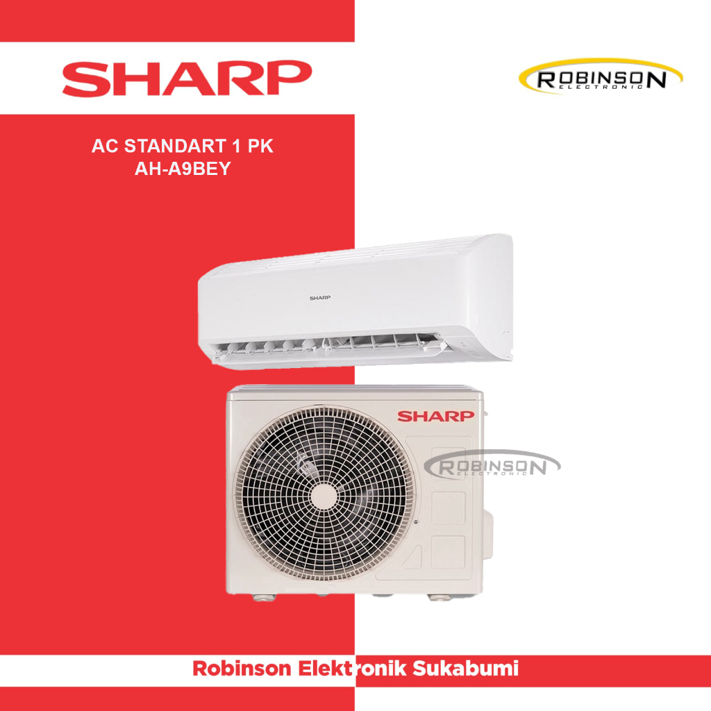 Jual AC Sharp Split 1PK AH- A 09 BEY (Unit Only) | Shopee Indonesia