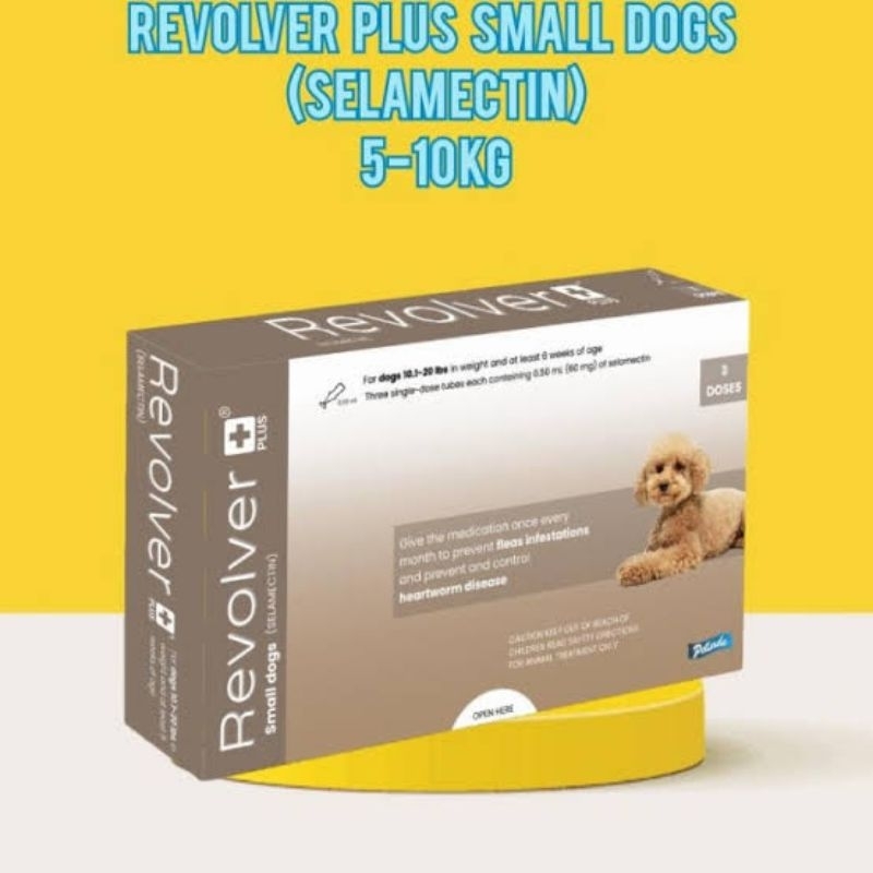 Jual Revolver Plus Dog Smaal 1 Tube - Obat Tetes Kutu Anjing | Shopee ...