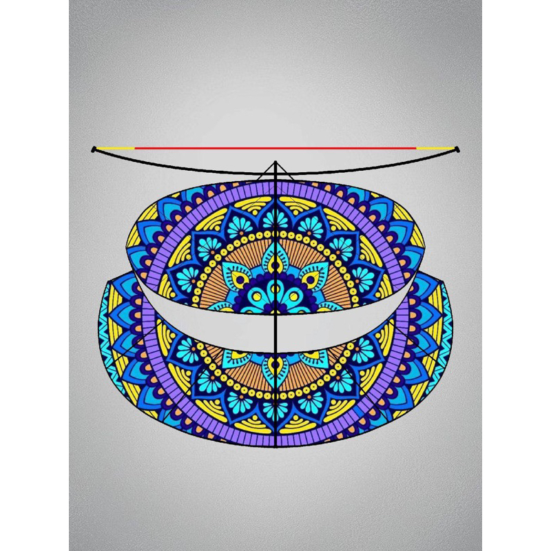 Jual Layang Layang Gapangan Pegon Motif Abstrak Uk 1,5 | Shopee Indonesia