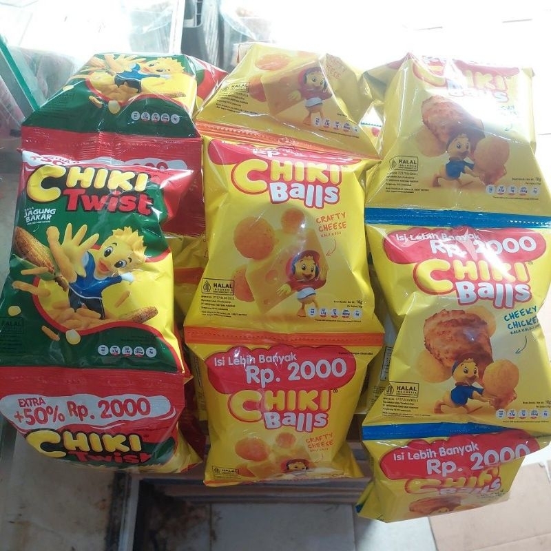 Jual CHIKI BALLS TWIST 1 RENCENG ISI 10 SACHET | Shopee Indonesia