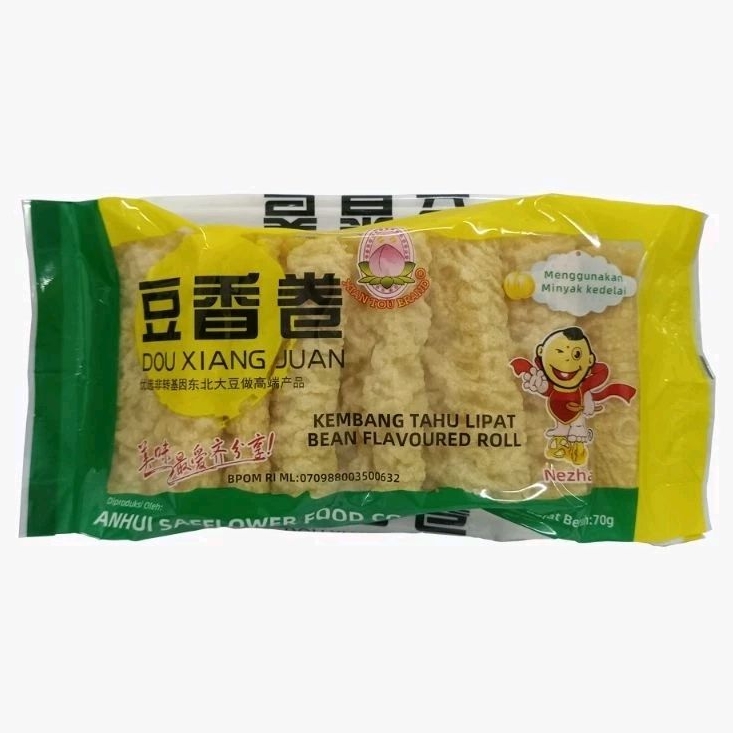Jual Nezha Kembang Tahu Lipat - Dou Xiang Juan Xian Tou Brand | Shopee ...