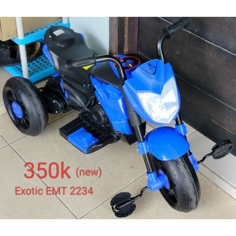 Jual SALE! Sepeda motor aki anak motorbike Exotic EMT-2234 new jual ...