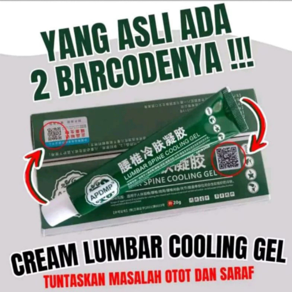 Jual Lumbar Cold 𝐎𝐑𝐈𝐆𝐈𝐍𝐀𝐋 Compress Gel Lumbar Spine Cooling Gel APGMA ...