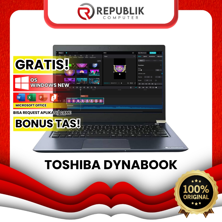 Jual LAPTOP MURAH RAM BESAR DYNABOOK CORE I5 RAM BESAR 8 GB | Shopee ...