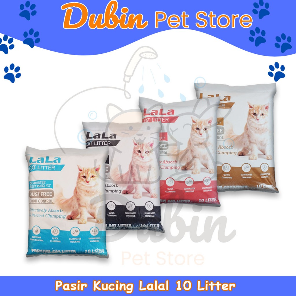 Jual CARGO-Pasir Kucing 10 liter - LALA CAT LITTER Pasir Gumpal Wangi ...