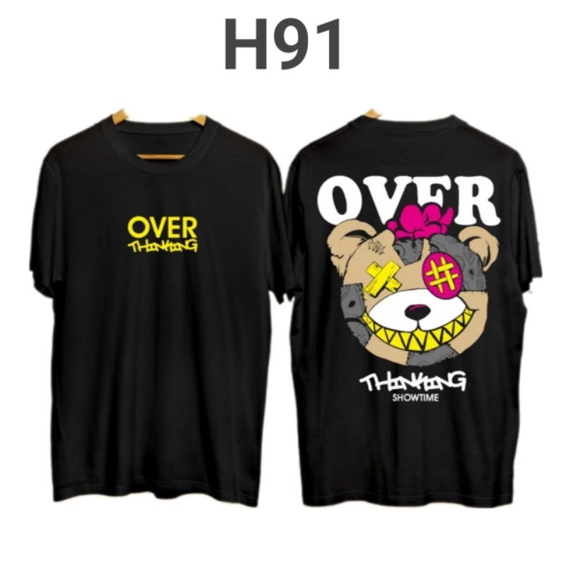 Jual Baju distro keren murah motif WANTED premium katun kombed 30s ...