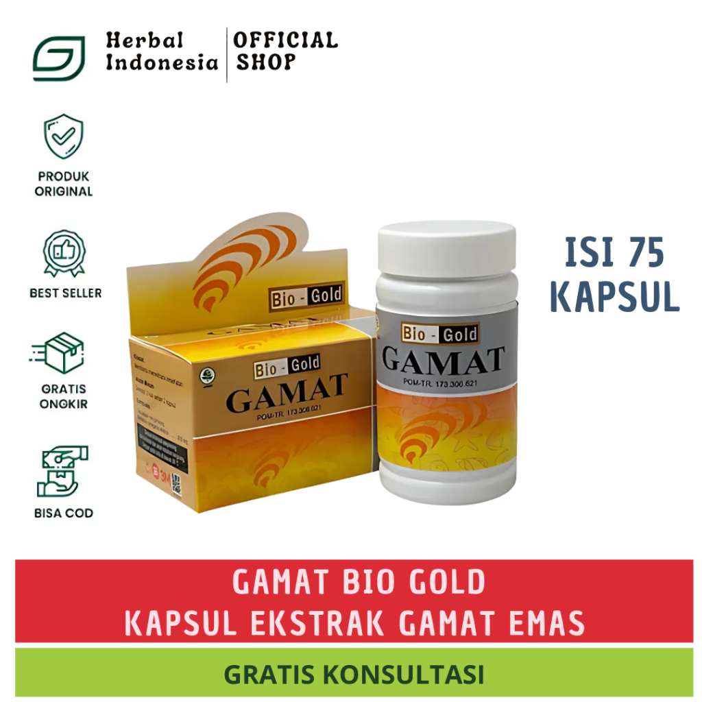 Jual Gold Gamat Plus Kapsul Ekstrak Gamat Emas | Kapsul Bio Gold ...