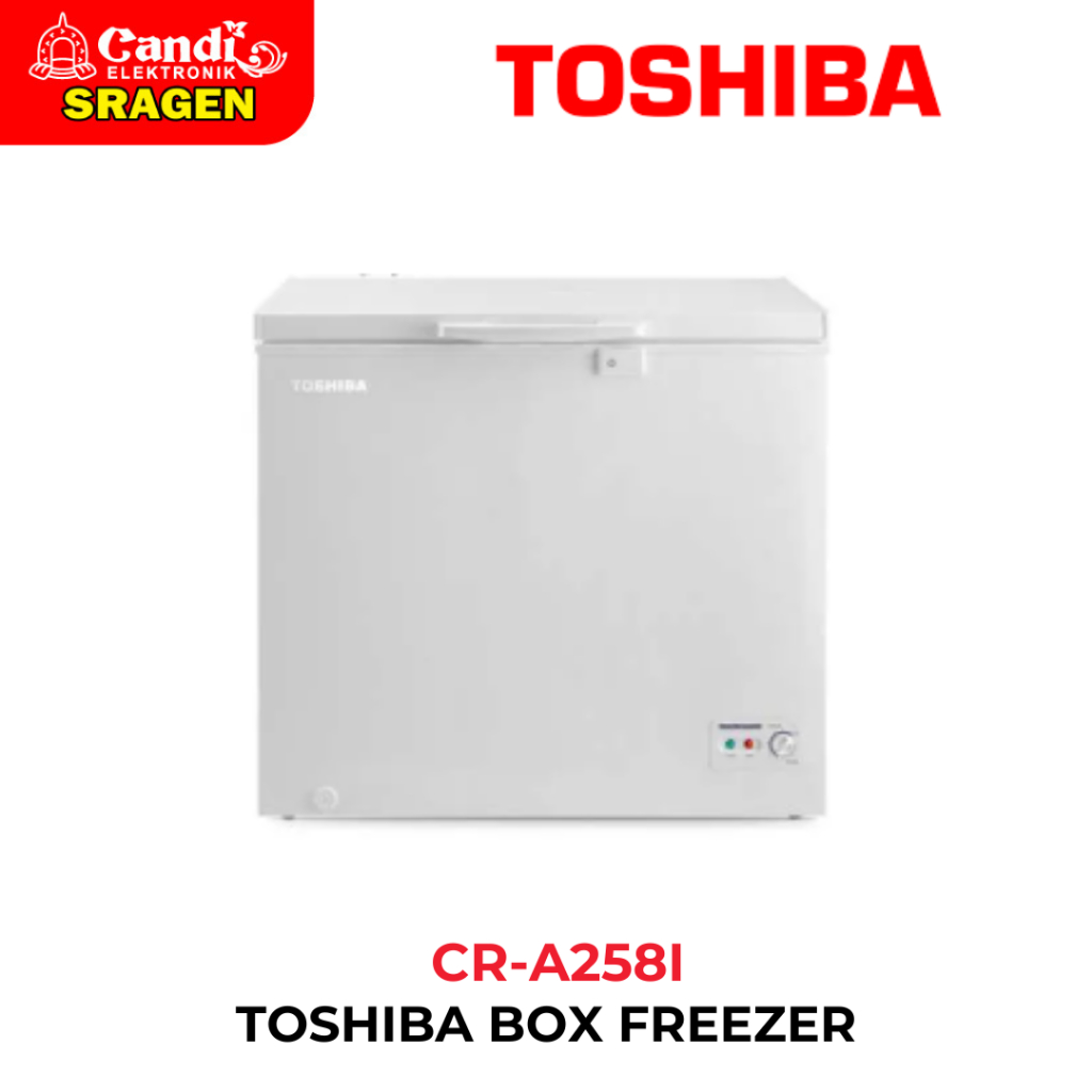 Jual TOSHIBA Box Chest Freezer 198 Liter - CR-A258I | Shopee Indonesia