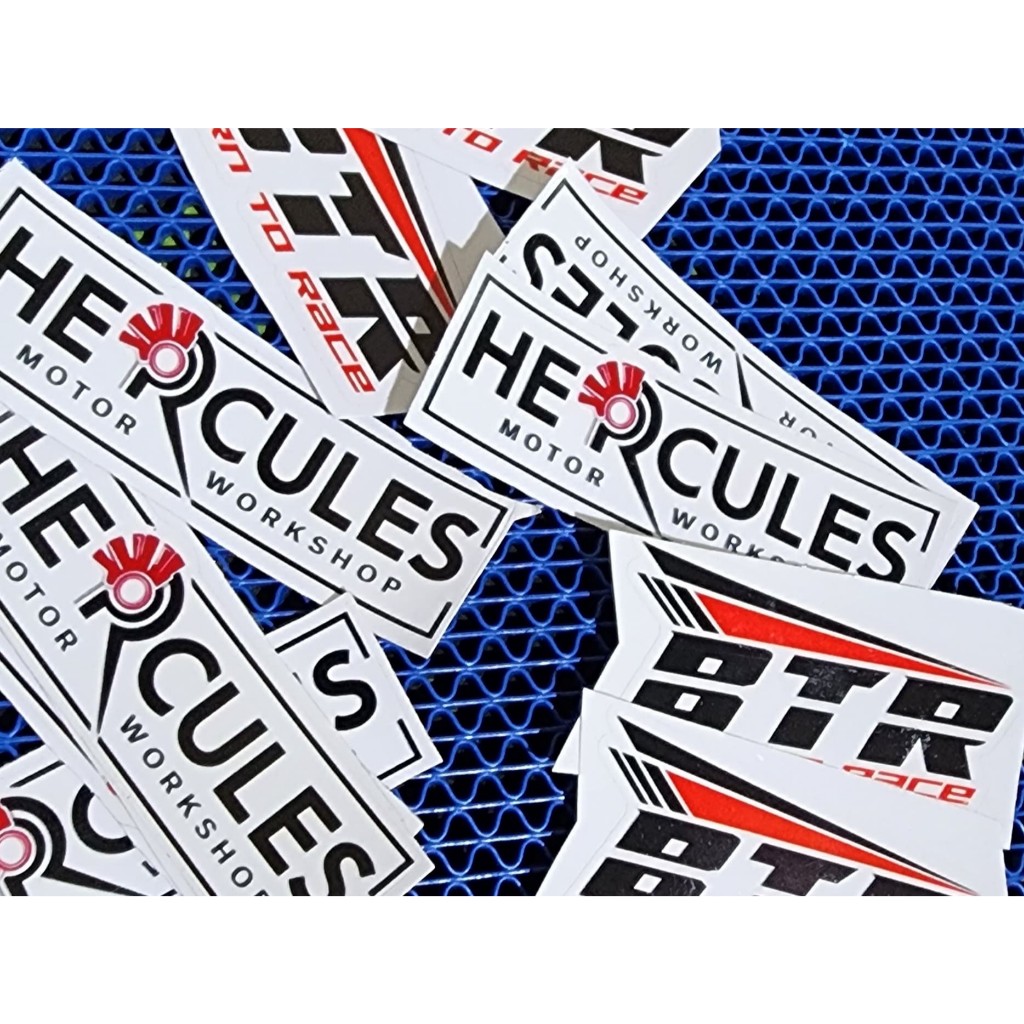 Jual STIKER OTOMOTIF BTR RACING & HERCULES MOTOR WORKSHOP | Shopee ...